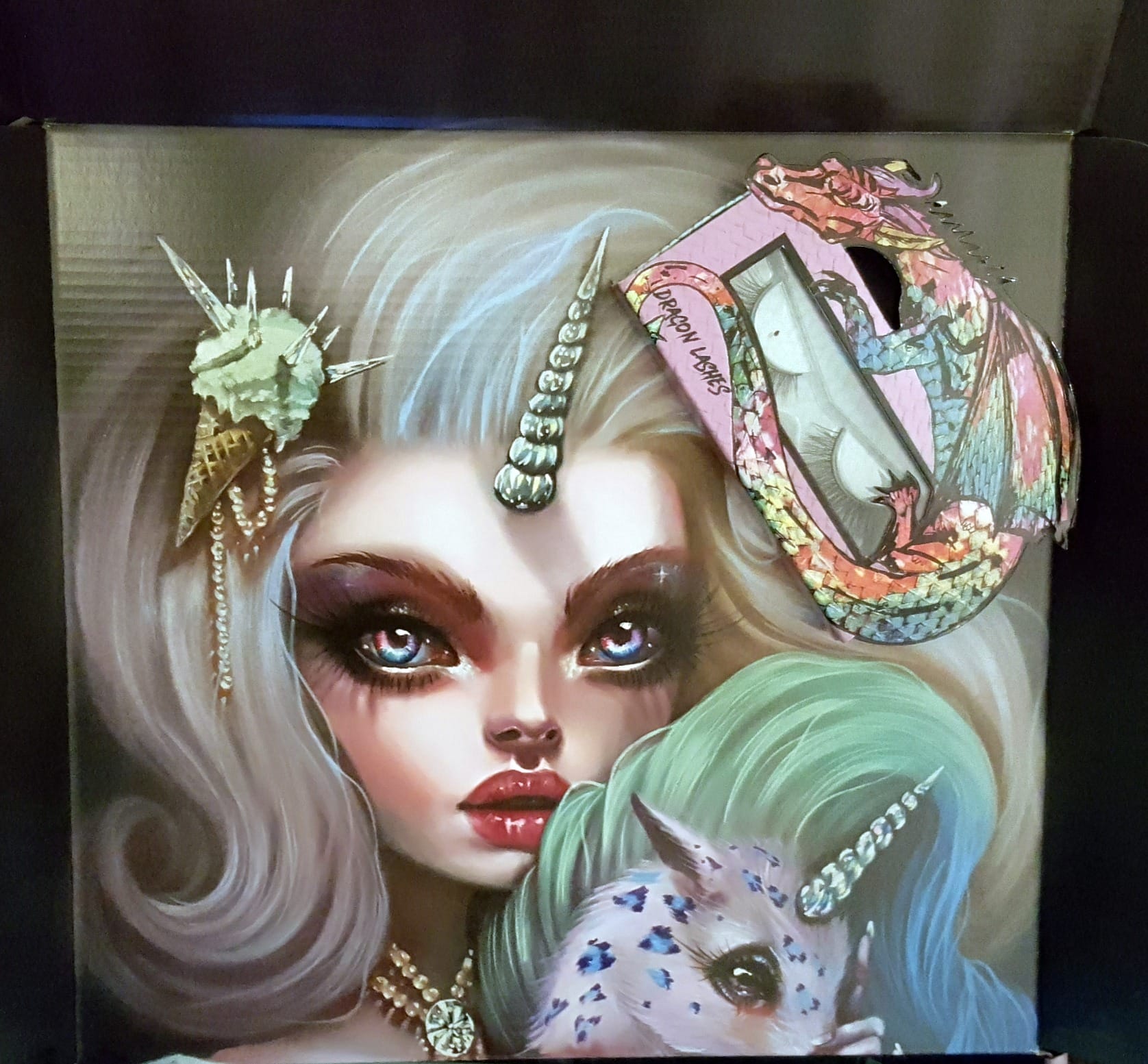 Unicorn Cosmetics Ice Fyre Dragon Lashes - Testing Time Blog